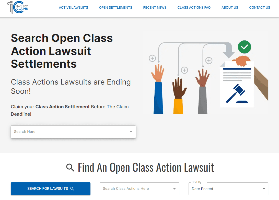 Claim Your Compensation from These Open Class Action Settlements